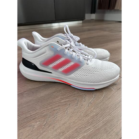 adidas | Shoes | Adidas Ultrabounce White Solar Red Comfort Ventilate ...